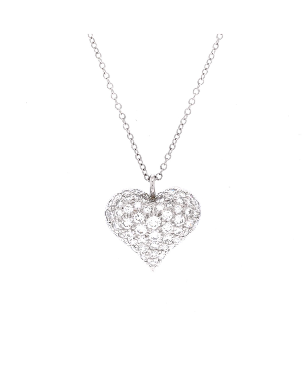 Click here for Pre-Owned Tiffany & Co. Heart Pendant Necklace - P... prices