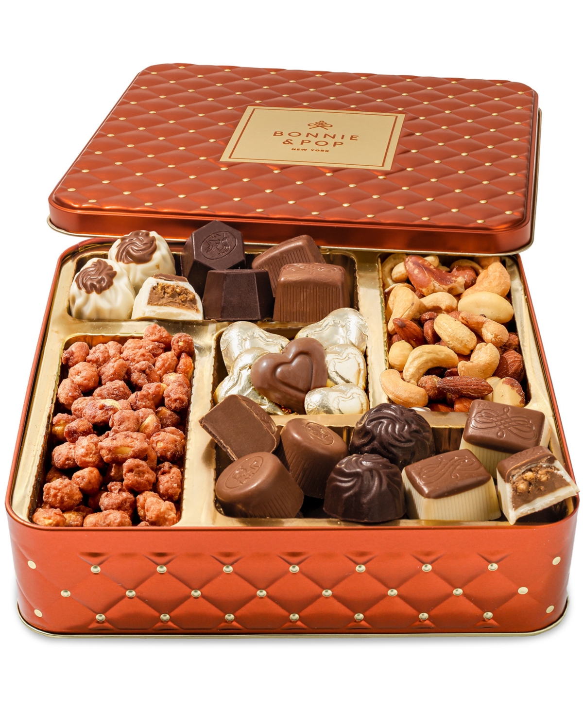 Click here for Bonnie & Pop Valentines Day Chocolate and Nut Asso... prices