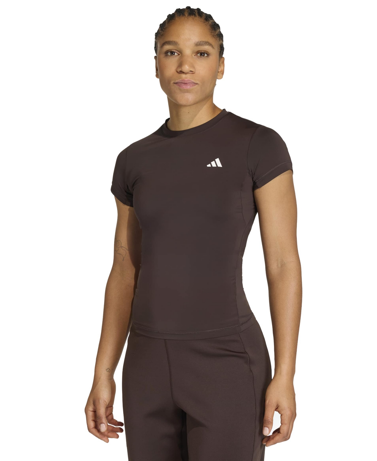 Click here for adidas Womens Power Essential Workout Crewneck T-S... prices