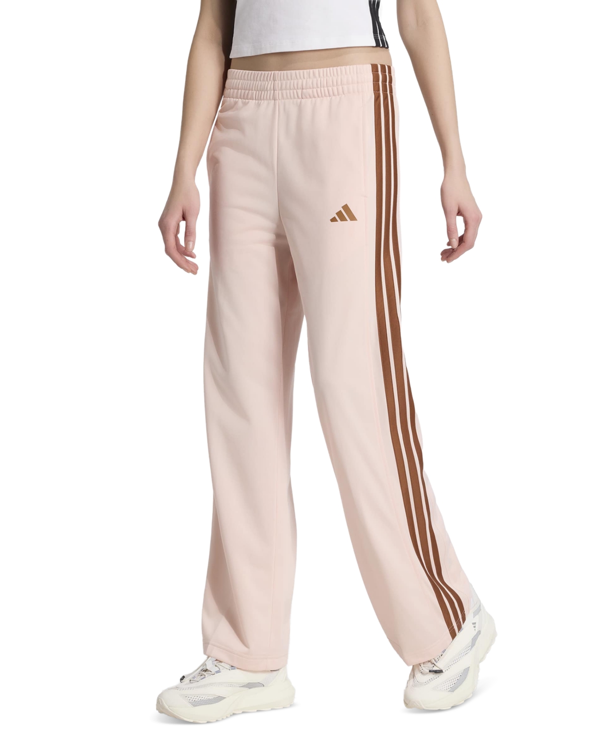 Click here for adidas Womens 3-Stripes Fashion Mid-Rise Pants - B... prices