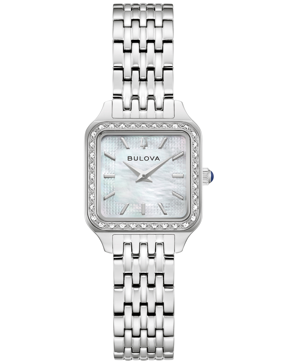 Click here for Bulova Womens Classic Sutton Silver-Tone Stainless... prices