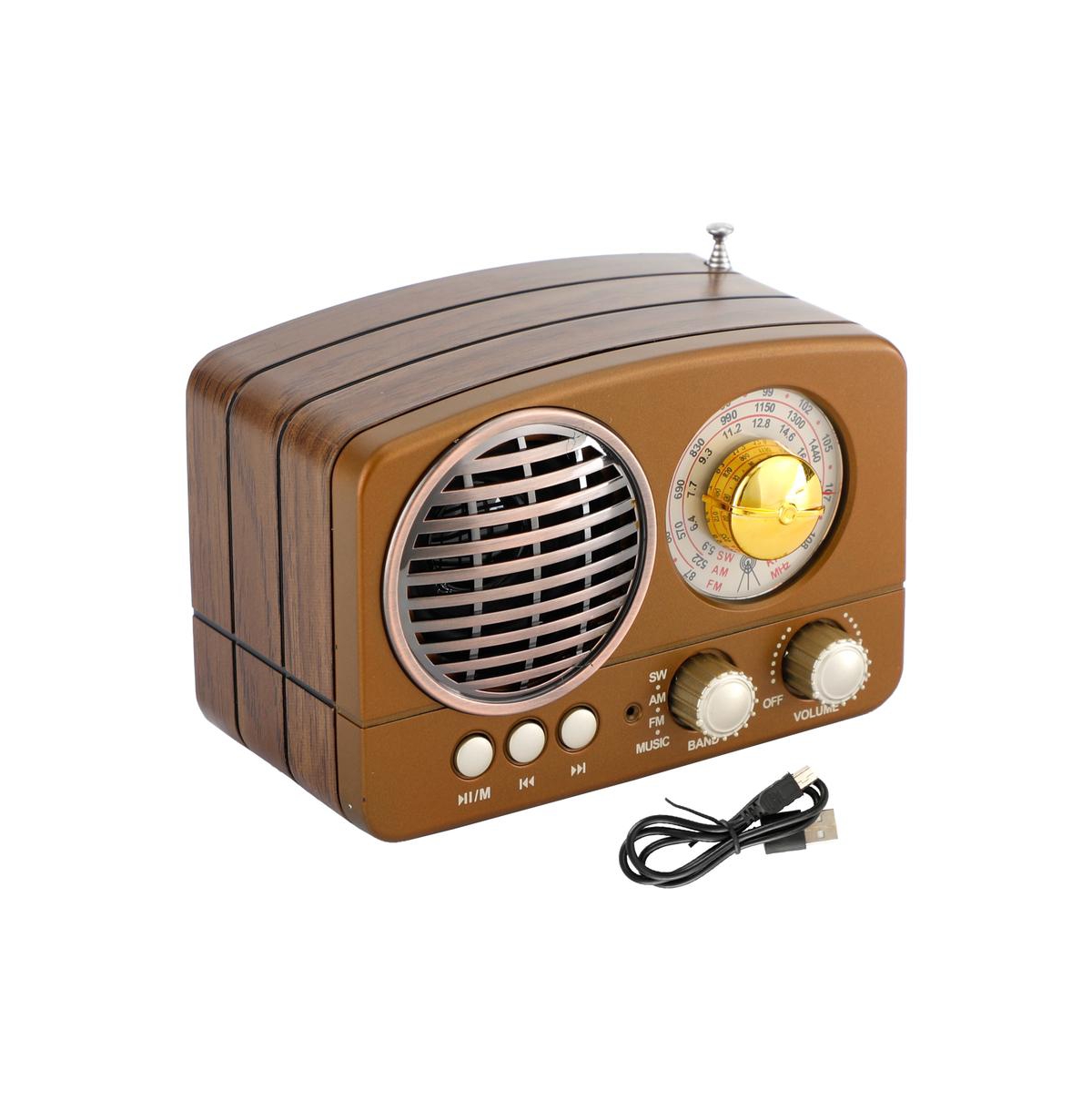 Click here for Artudatech Portable Vintage Radio  Fm/Am/Sw Receiv... prices
