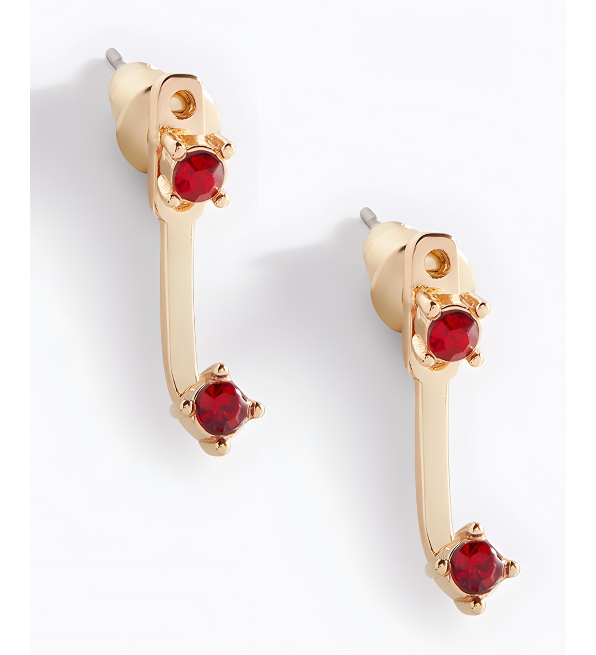 Click here for Mint & Lily Birthstone Drop Ear Jacket Earrings -... prices