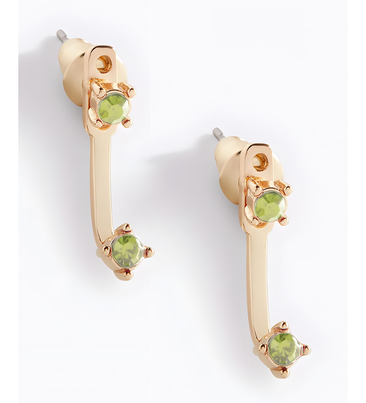 Click here for Mint & Lily Birthstone Drop Ear Jacket Earrings -... prices