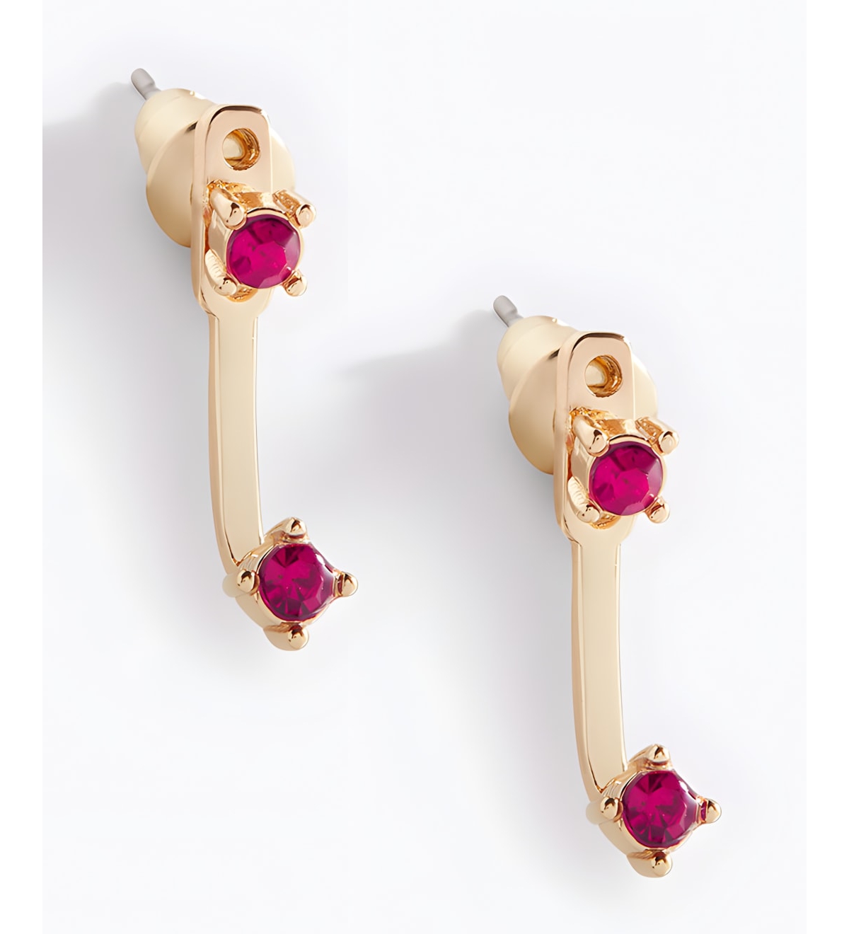 Click here for Mint & Lily Birthstone Drop Ear Jacket Earrings -... prices