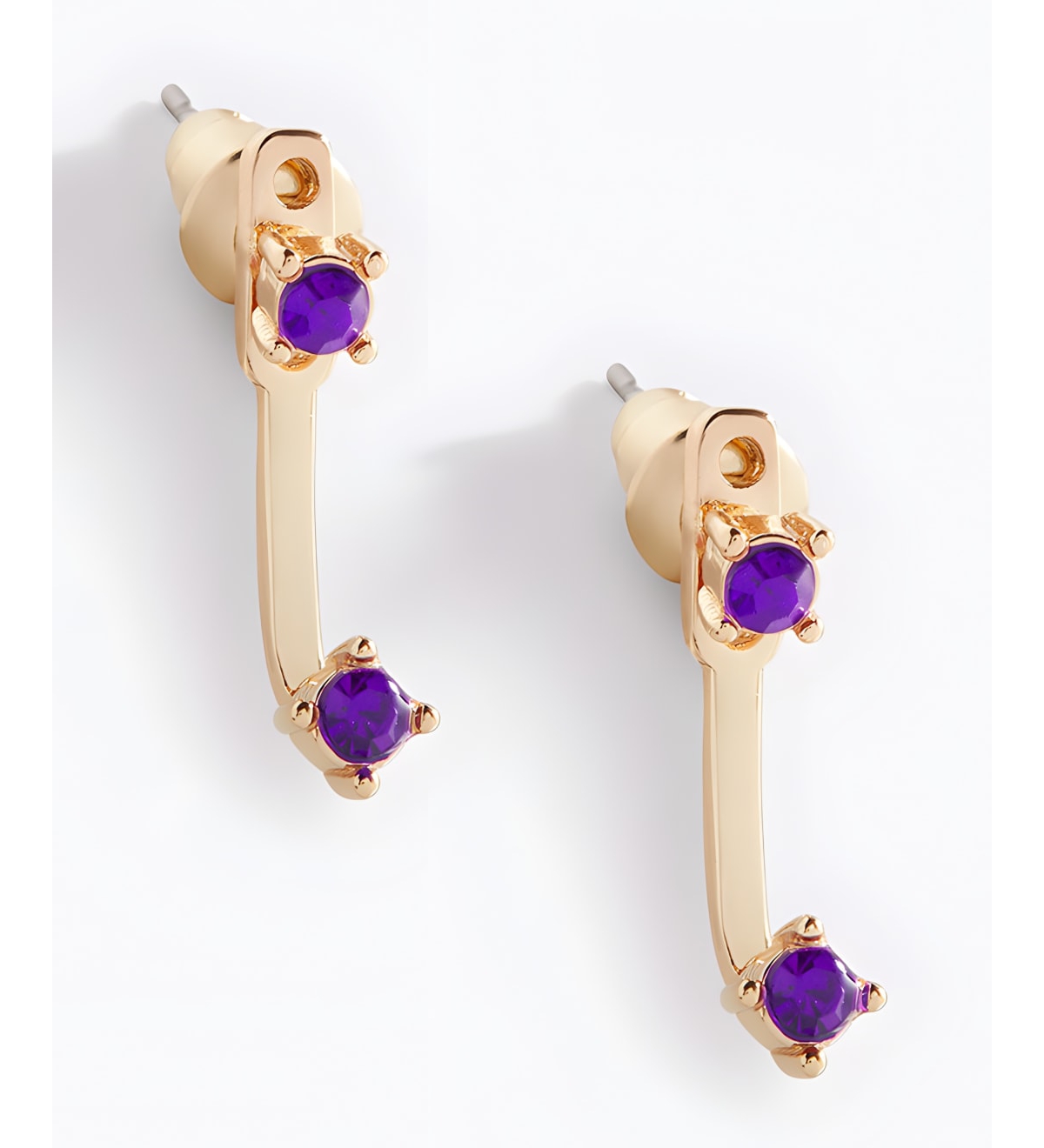 Click here for Mint & Lily Birthstone Drop Ear Jacket Earrings -... prices