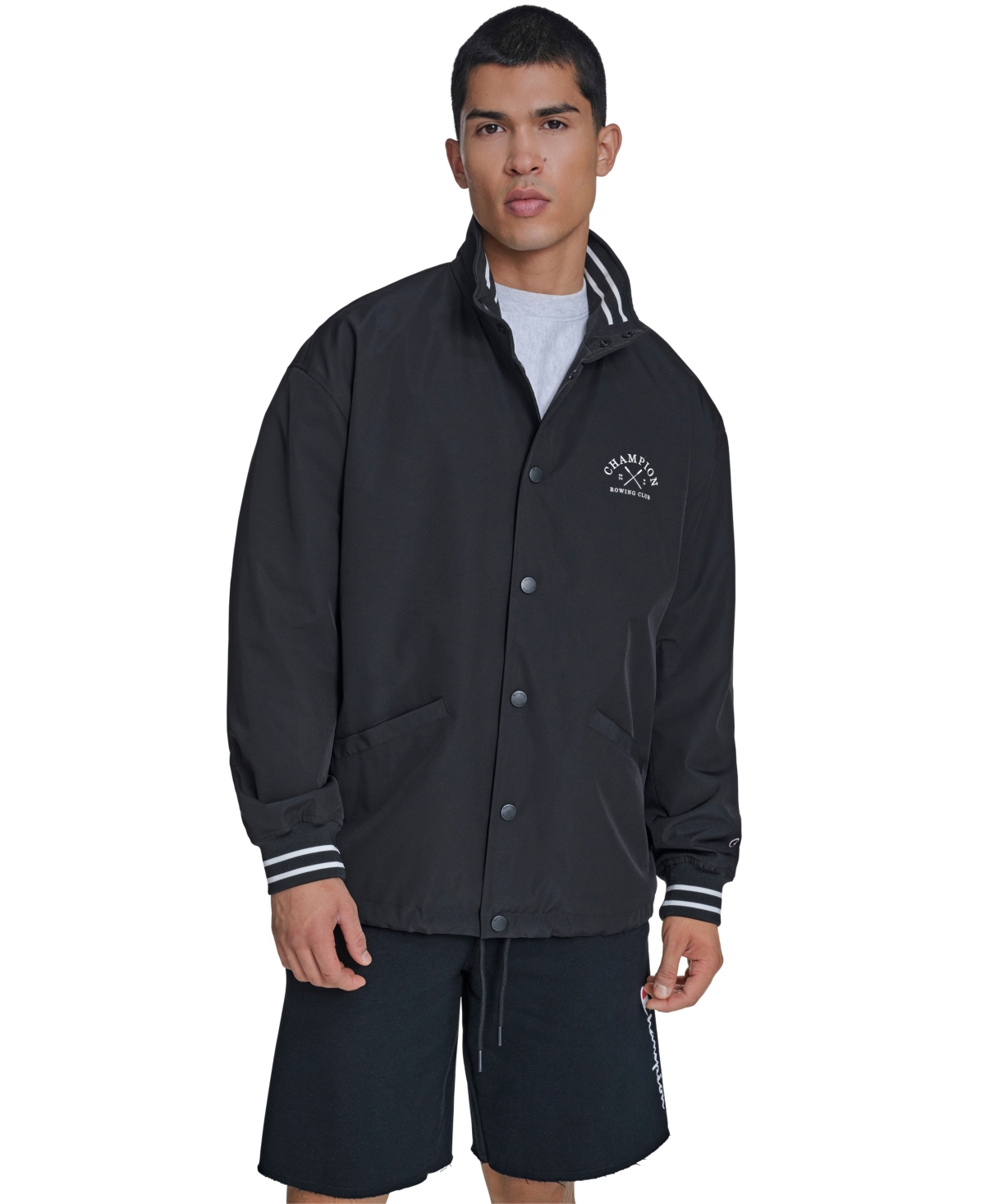 Click here for Champion Mens Flex Tech Rowing Club Coaches Jacket... prices