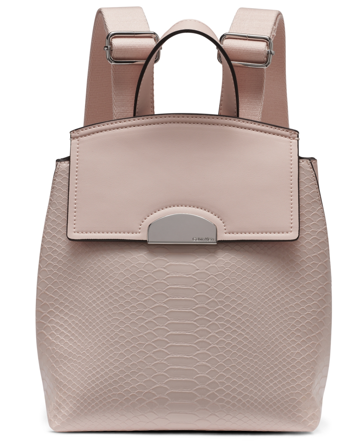 Click here for Calvin Klein Womens Small Arabella Snake Backpack... prices