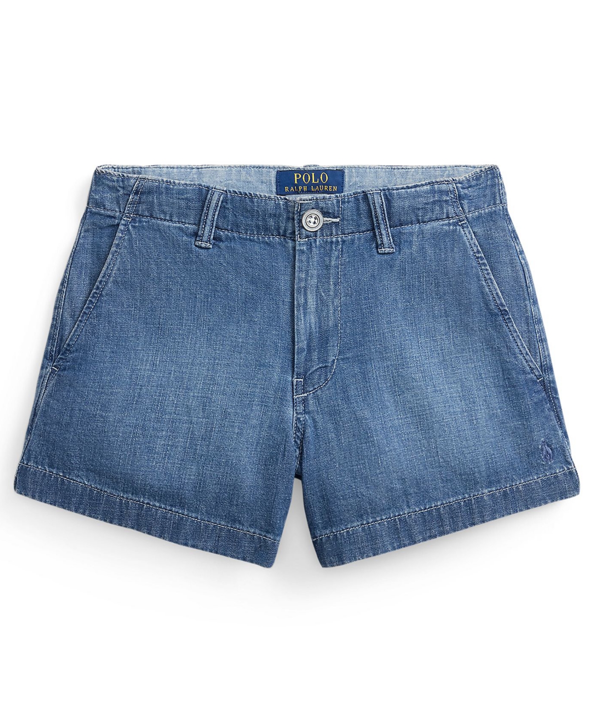 Click here for Polo Ralph Lauren Girls 7-16 Zip Fly Denim Shorts... prices
