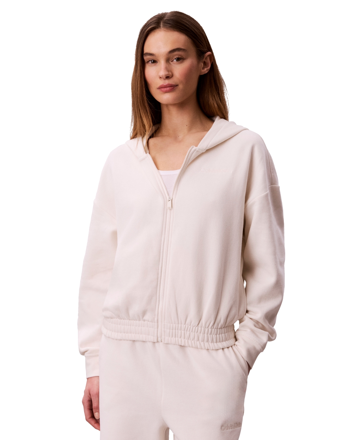 Click here for Calvin Klein Performance Womens Brushed French Ter... prices