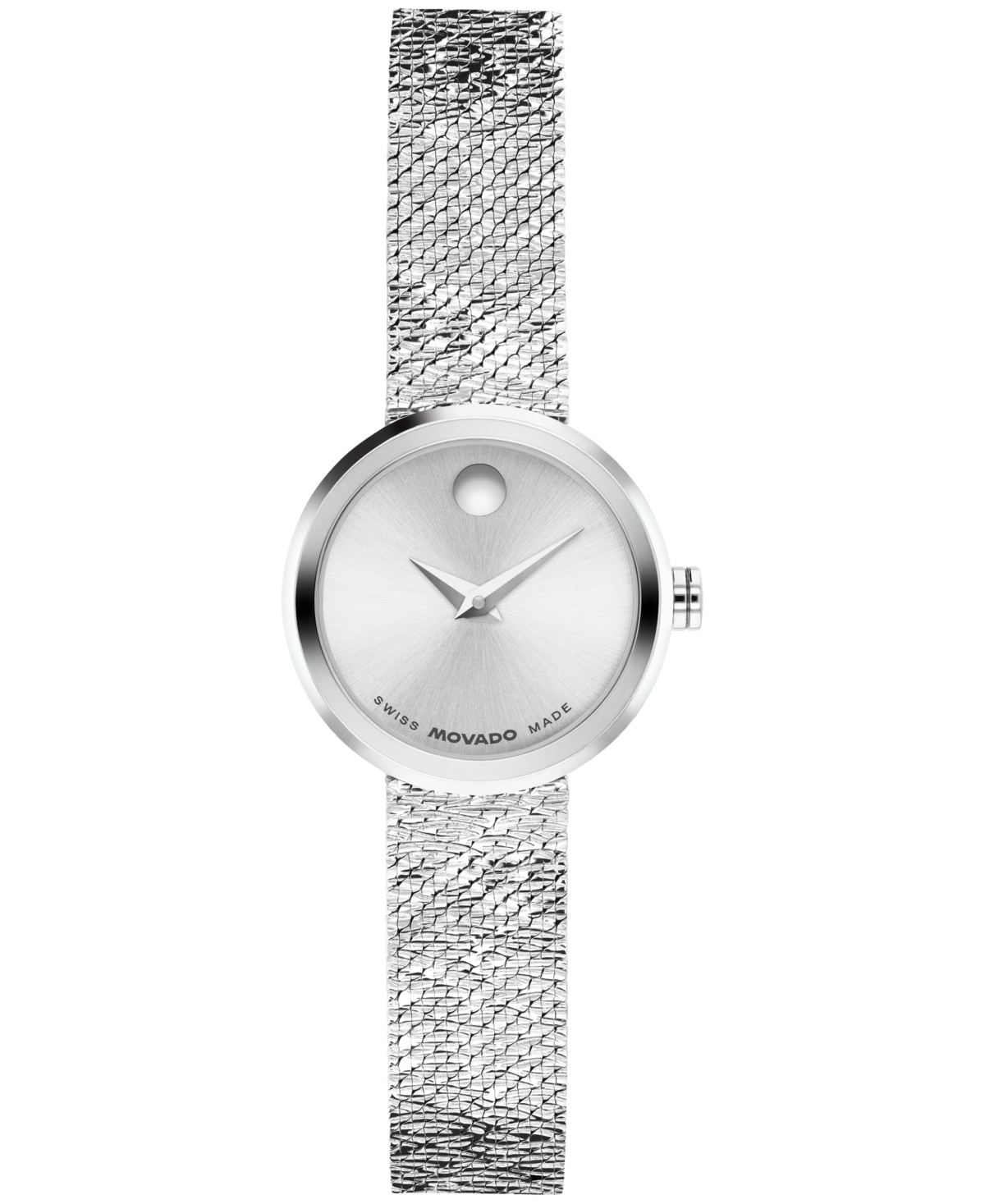 Click here for Movado Womens Museum Velura Mini Swiss Quartz Stai... prices
