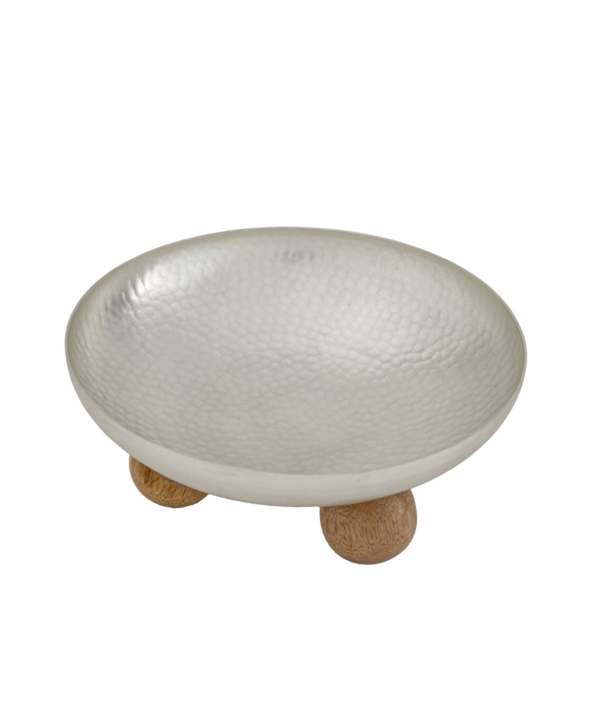 Click here for Godinger Temari Hammered Round Nut Bowl - Silver prices