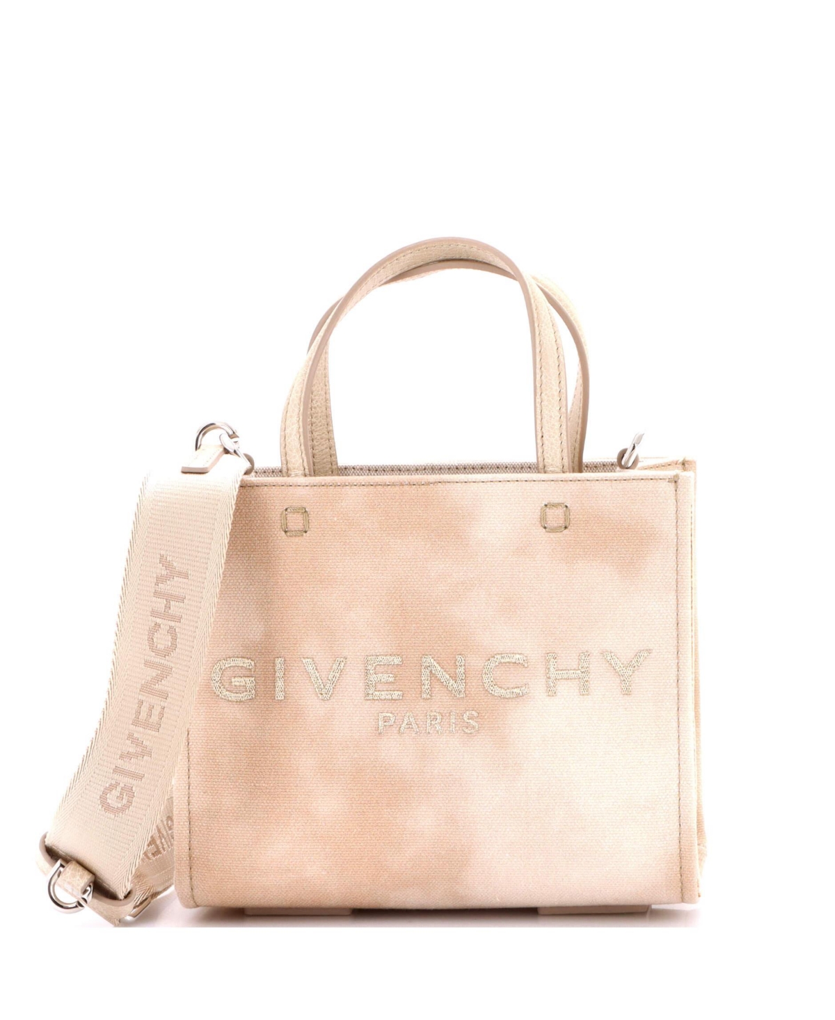 Click here for Pre-Owned Givenchy Mini G-Tote Canvas - Natural prices
