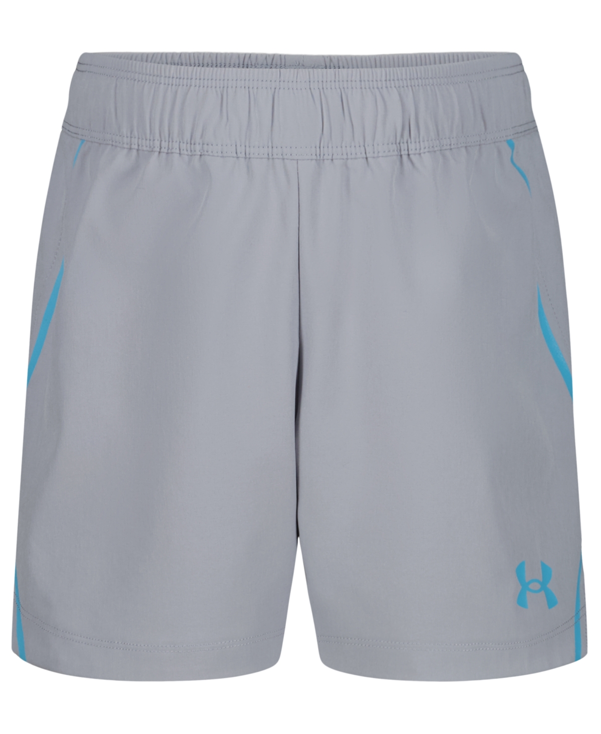 Click here for Under Armour Boys 2T-7 Reflect Logo Shorts - Gray prices
