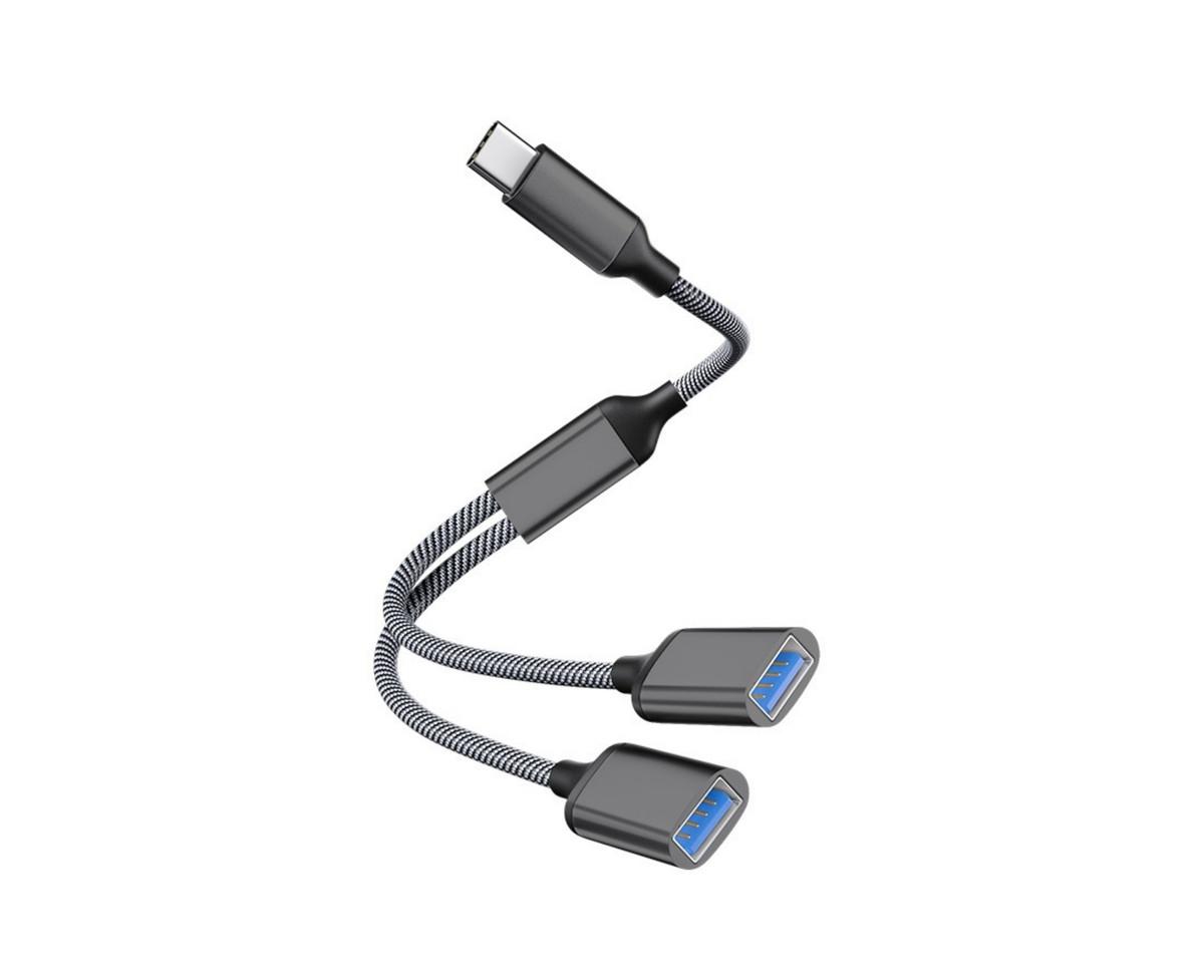 Click here for Risokeys Usb C to Dual Usb A Adapter  480Mbps Data... prices
