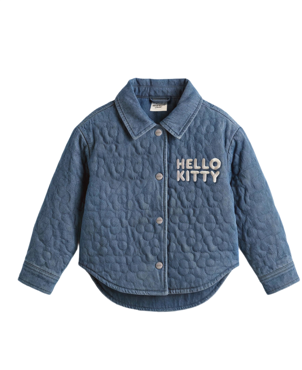 Click here for Hello Kitty Girls 2T-6X Front Button Denim Jacket... prices
