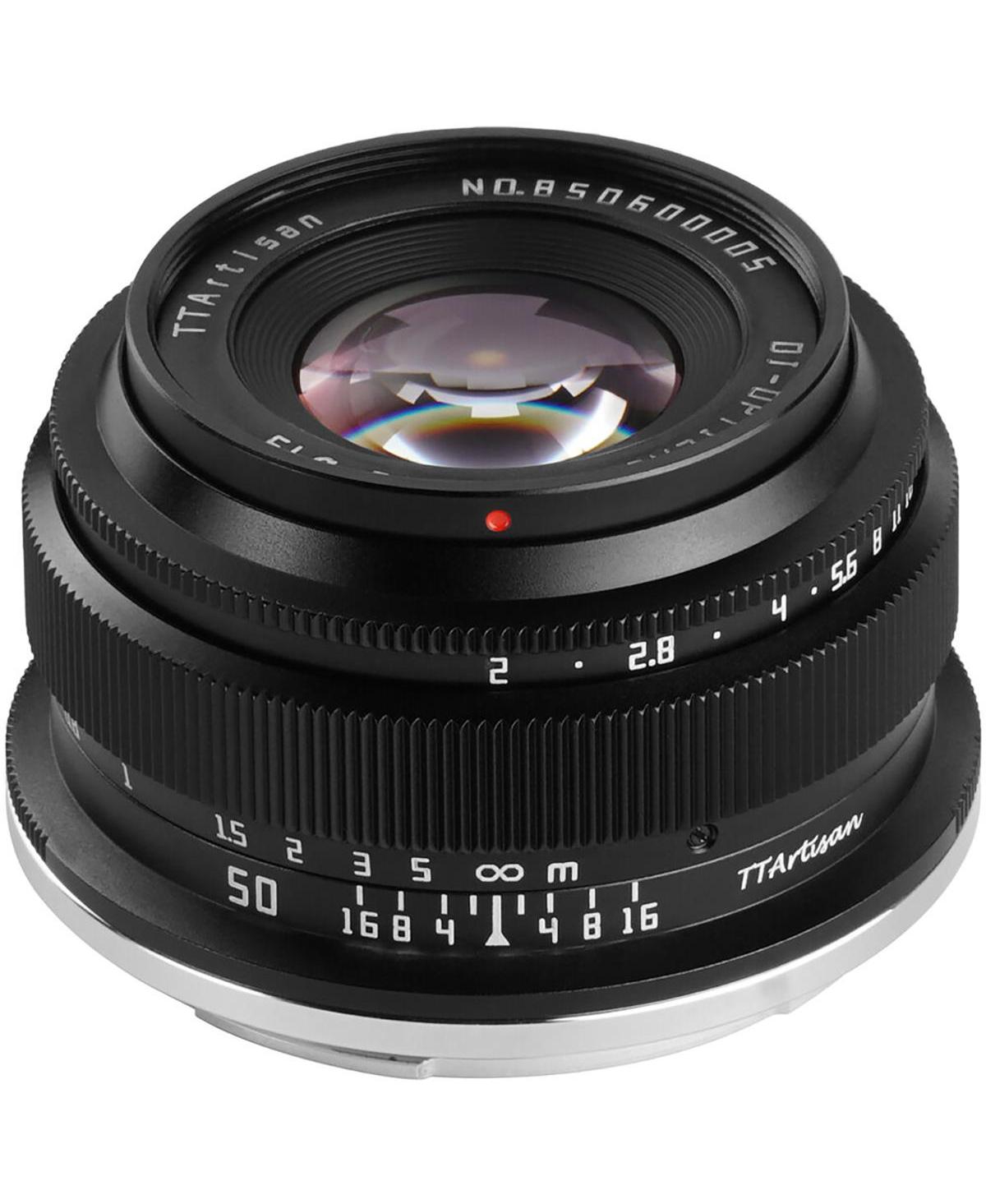 Click here for TTArtisan 50mm f/2 Lens for Nikon - Black prices