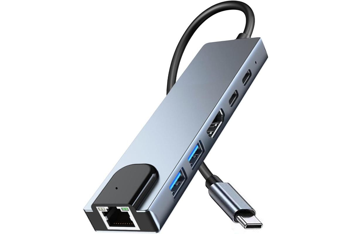 Click here for Risokeys 6 in 1 Type C to Hdtv Adapter  Usb C Hub... prices
