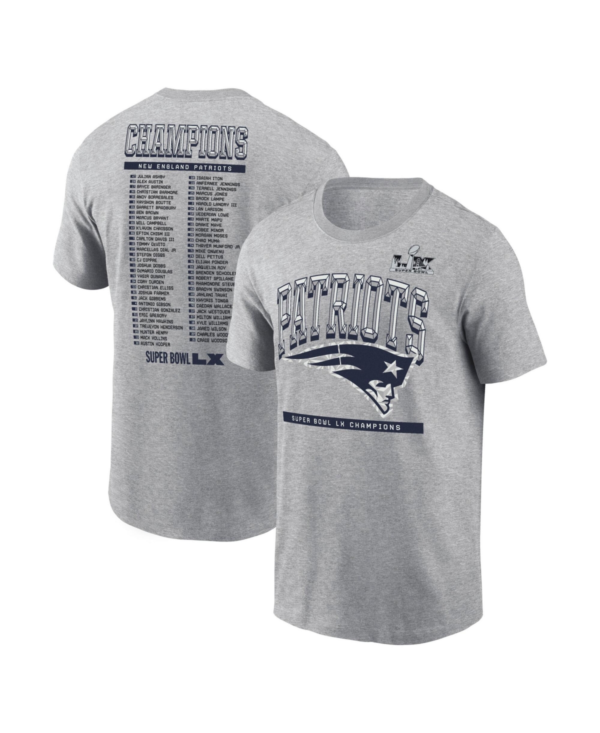 Click here for Nike Mens Heather Gray New England Patriots Super... prices
