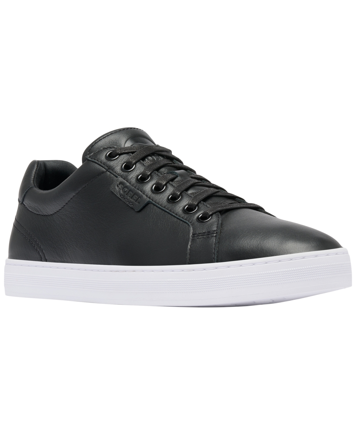 Click here for Sorel Mens Cyprus Lx Sneaker - Black/ White prices