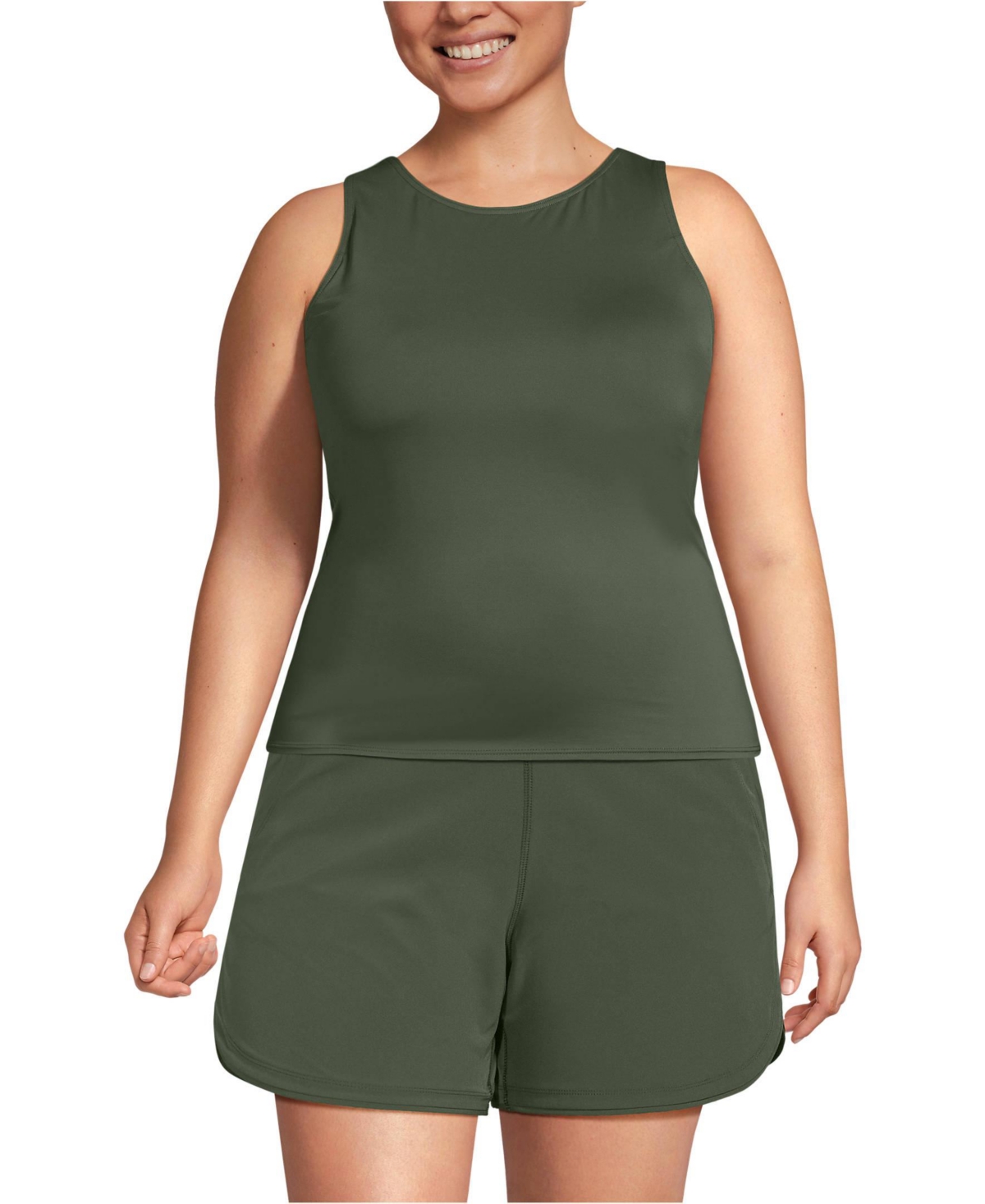 Click here for Lands End Womens Plus Size Chlorine Resistant High... prices