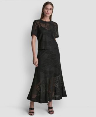Click here for Dkny Womens Croton Lace Top Croton Lace Skirt prices