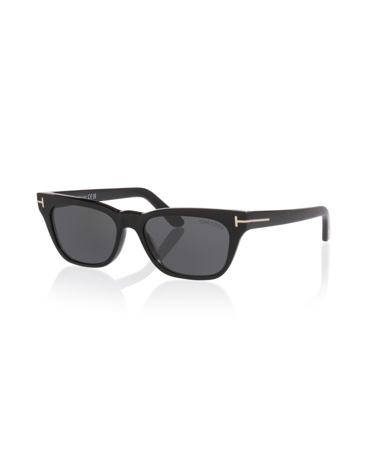 Tom Ford Unisex Rectangle Penn-02 Sunglasses  TR002274 - Black Shiny