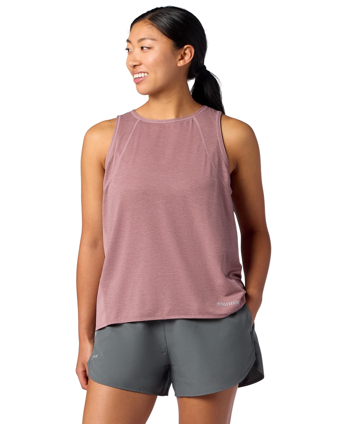 Click here for Marmot Womens Uptrail Mesh Panel Tank Top - Light... prices