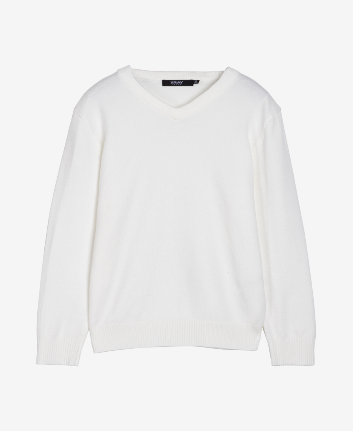 Click here for Xray Boys Basic V-Neck Sweater - Off white prices