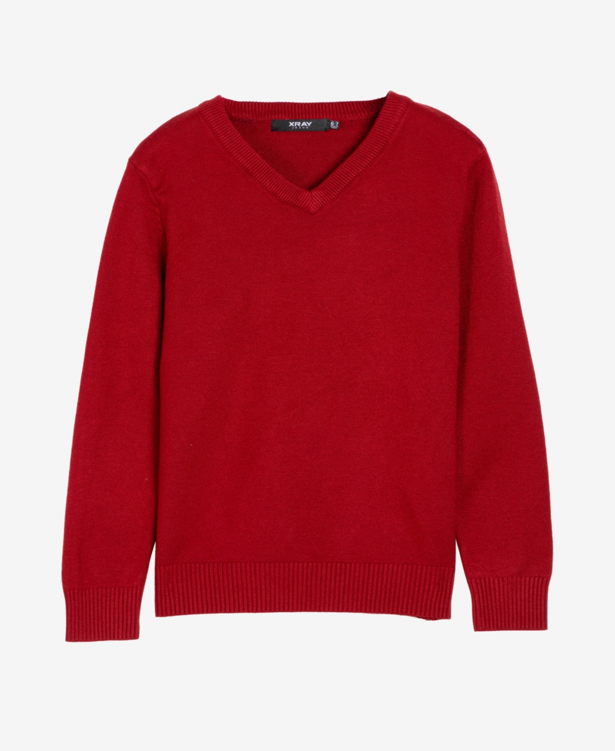 Click here for Xray Boys Basic V-Neck Sweater - Jester red prices