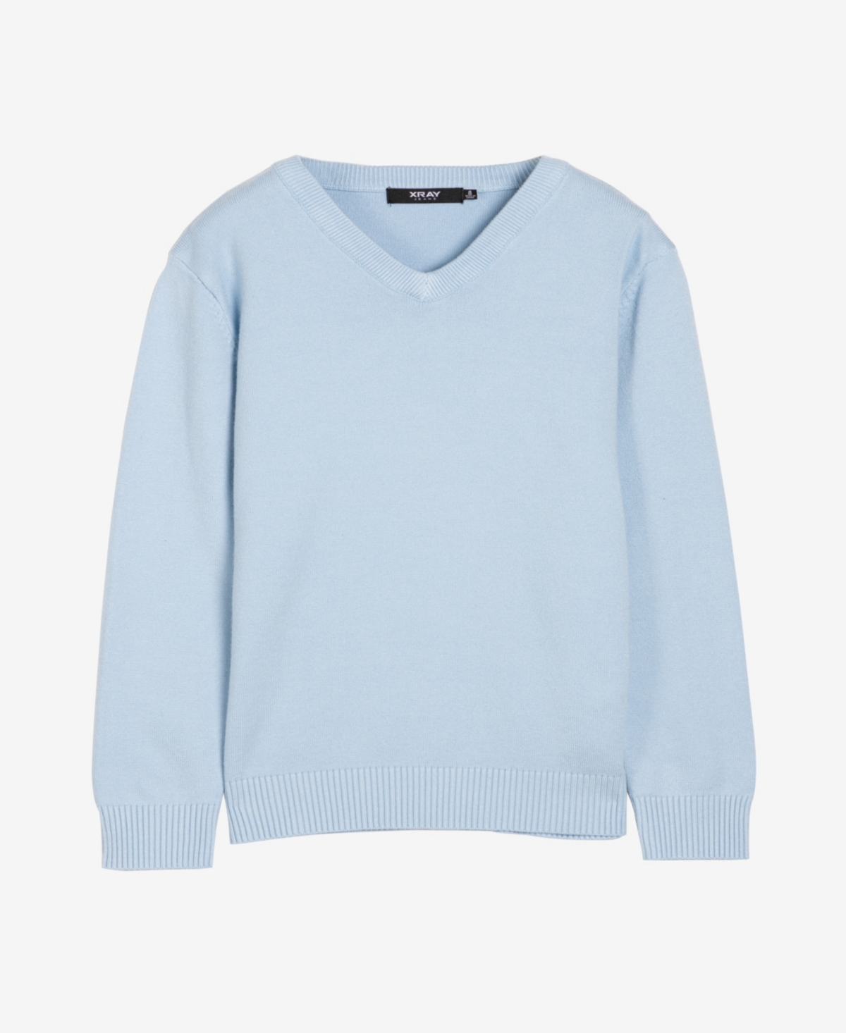 Click here for Xray Boys Basic V-Neck Sweater - Powder blue prices