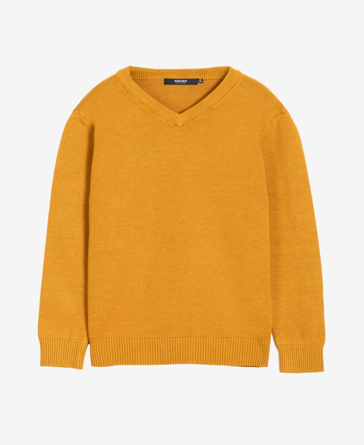 Click here for Xray Boys Basic V-Neck Sweater - Mustard prices