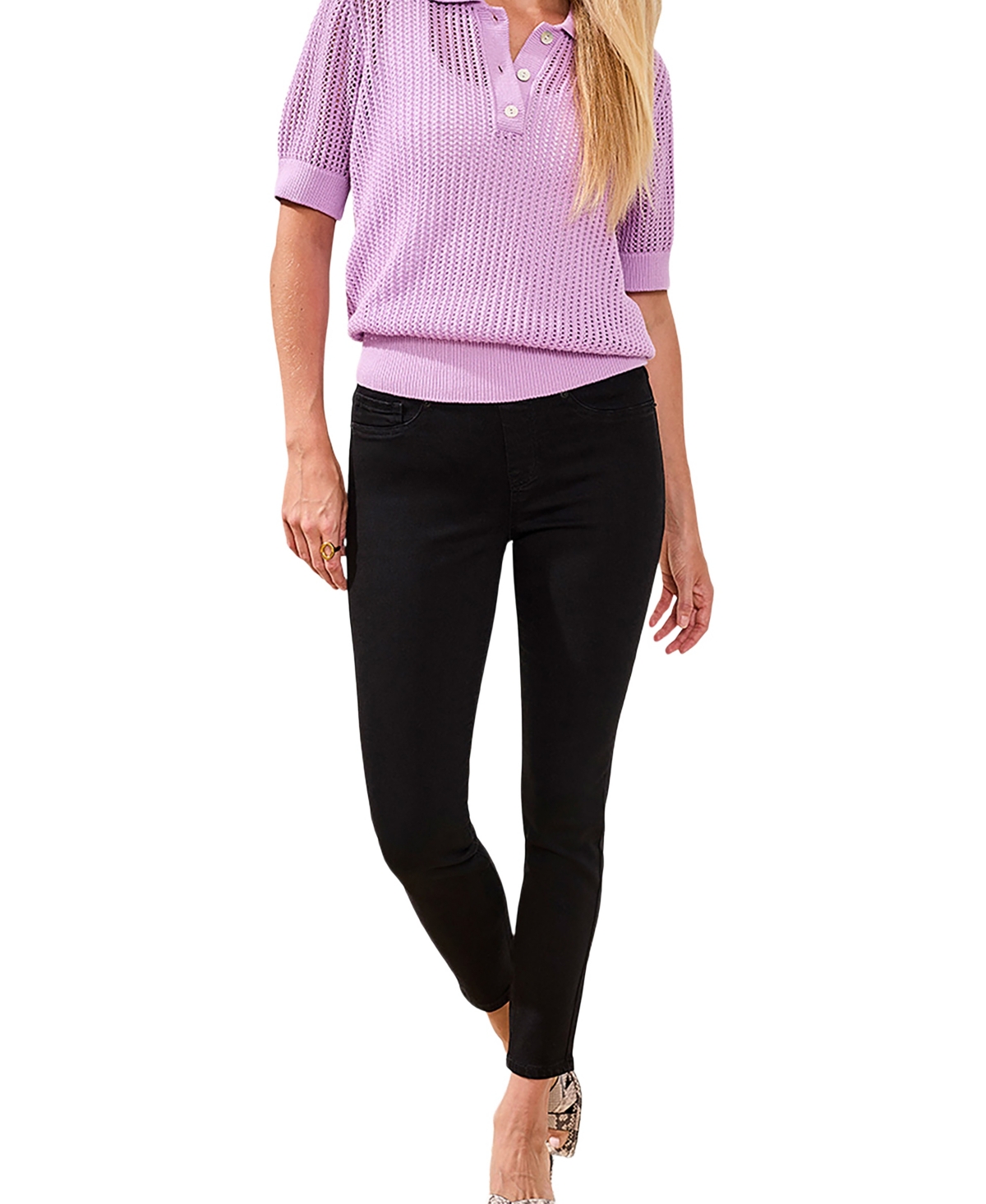 Click here for Tribal Womens Audrey Comfort-Fit Ankle Jeggings -... prices