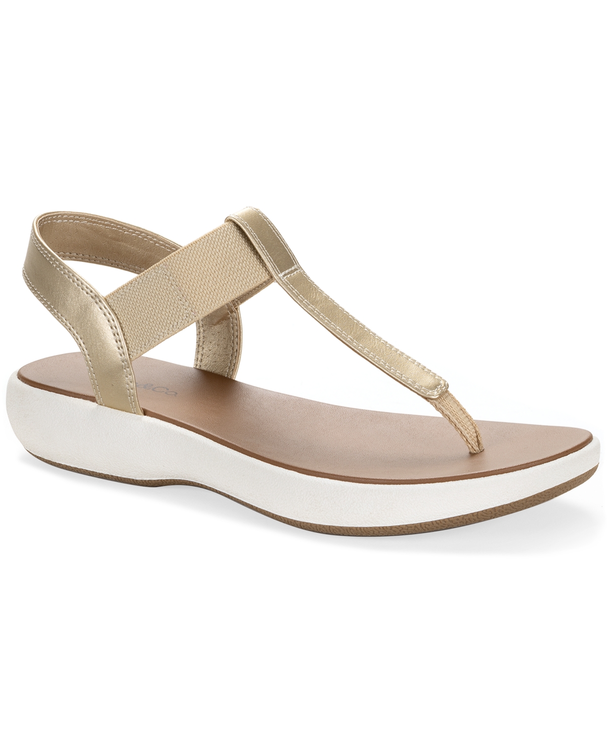 Click here for Style & Co Womens Harperr Elastic Round Toe Flat S... prices