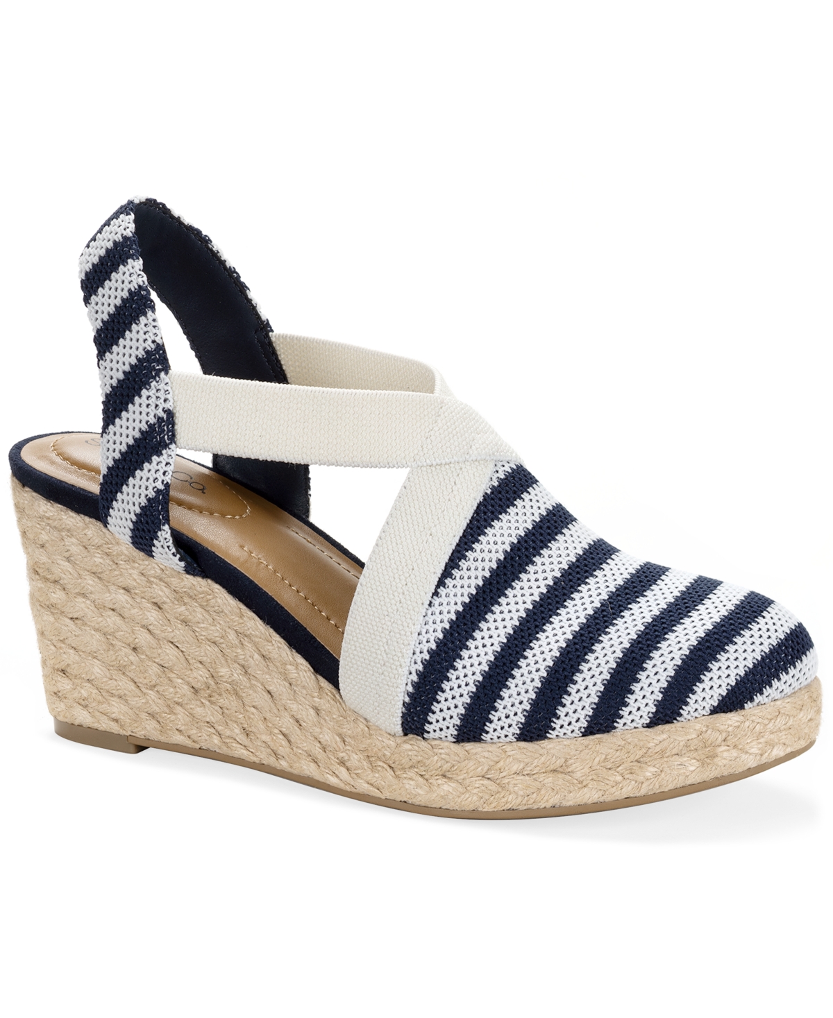 Click here for Style & Co Womens Siennaa Closed Toe Wedge Espadri... prices