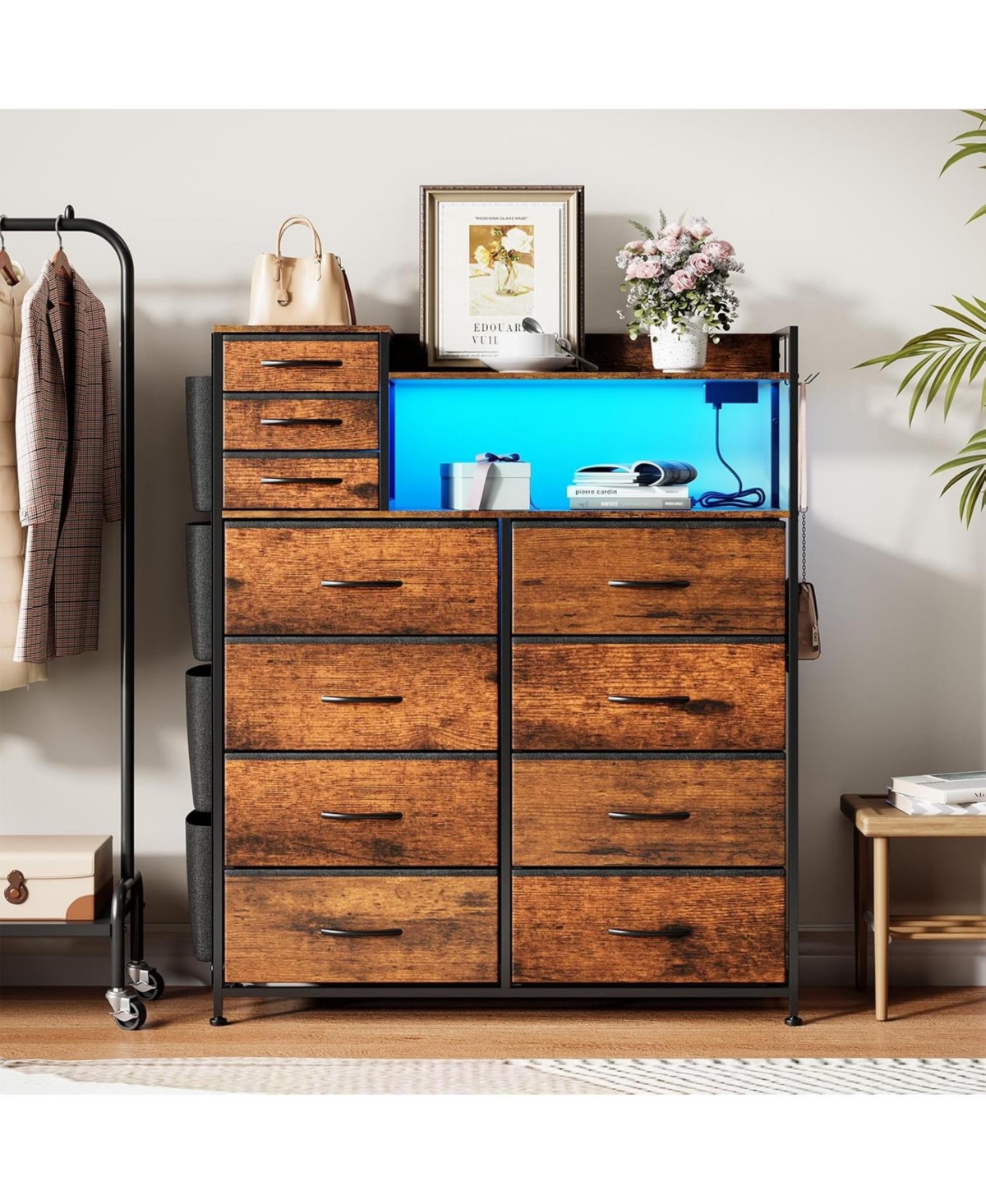 Click here for gaomon 11 Drawer Dresser with Fabric Drawers Stora... prices