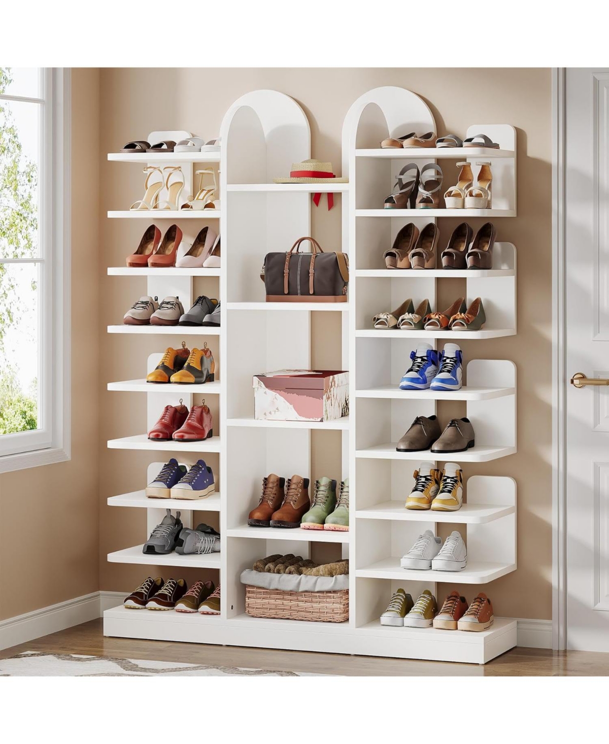 Click here for Tribesigns 13-Tier Shoe Rack  Freestanding Tall En... prices