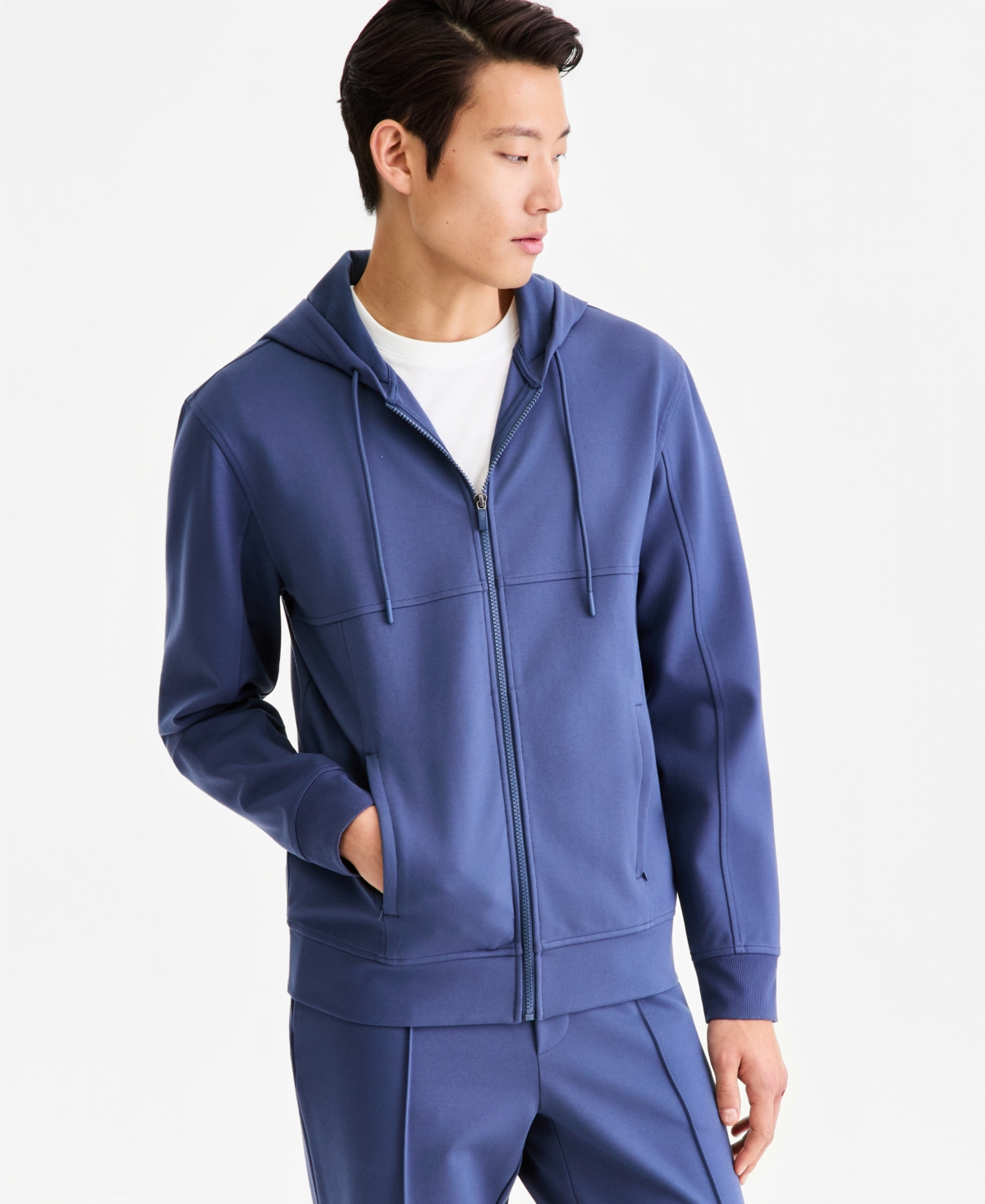 Click here for Alfani Mens Long-Sleeve Alfatech Full-Zip Hoodie... prices