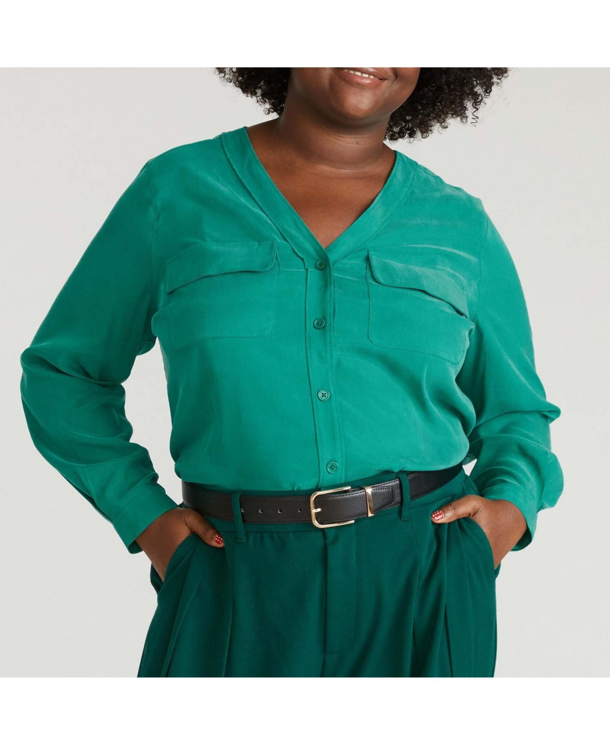 Click here for Universal Standard Womens Plus Size Cooling Stretc... prices