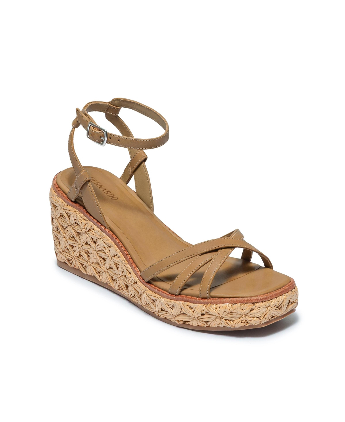 Click here for Bernardo Footwear Womens Cairo Wedge Sandal - Sand prices