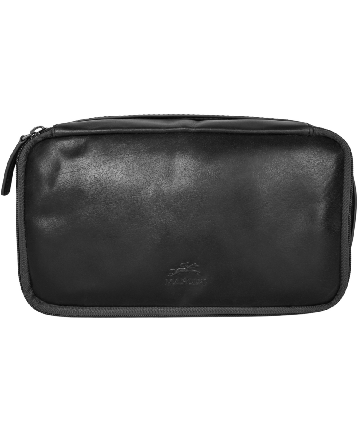 Click here for Mancini Mens Classic Toiletry Bag - Black prices