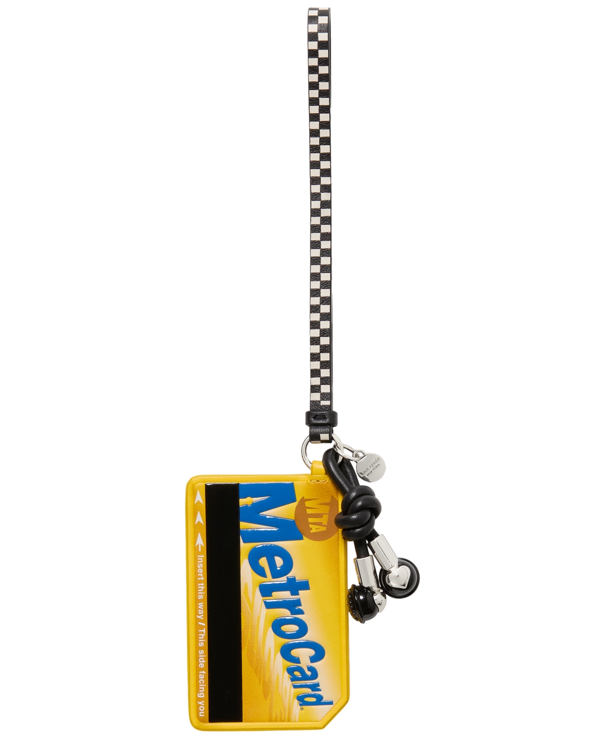 Click here for kate spade new york Nyc Metro Card Bag Charm - Yel... prices