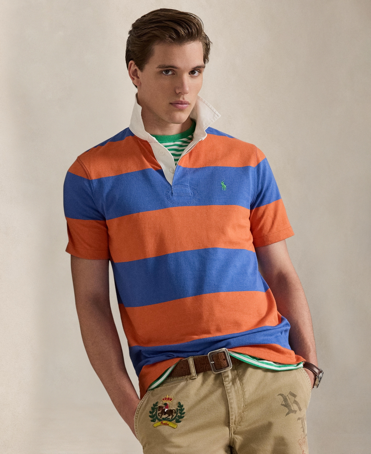 Click here for Polo Ralph Lauren Mens Short-Sleeve Rugby Polo Shi... prices