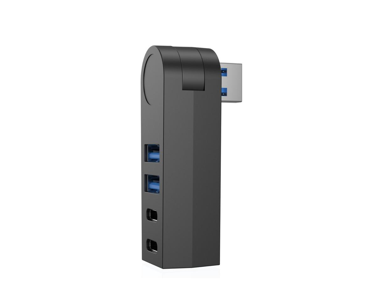 Click here for Risokeys Usb 3.0 4-Port Hub - 270° Rotatable... prices