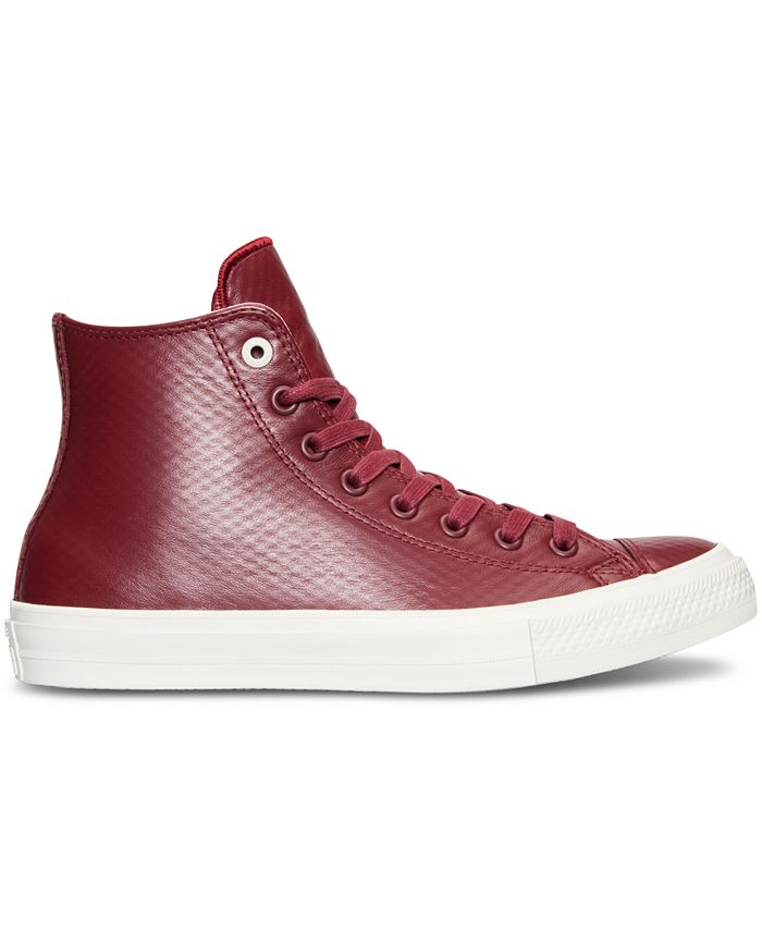 Converse Men's Chuck Taylor All Star II High Top Mesh Backed Leather ...