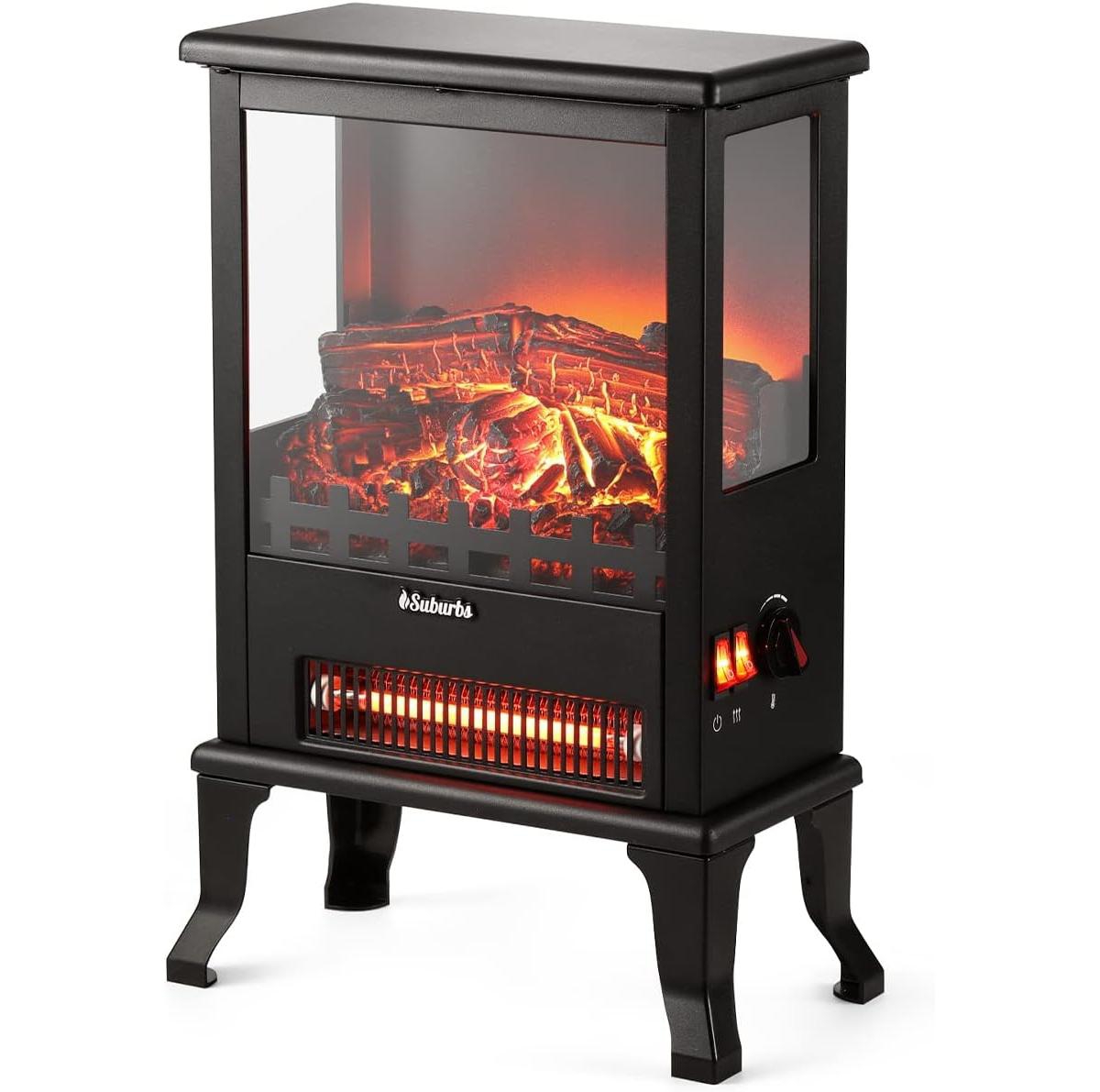 Click here for gaomon Electric Fireplace Stove with 17" Size... prices