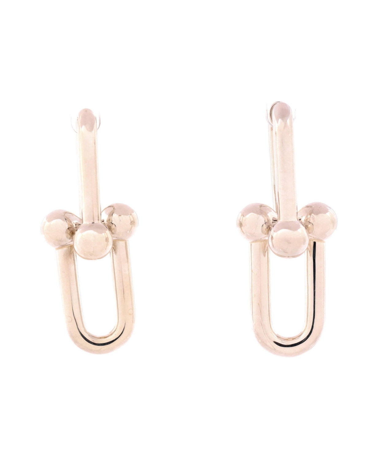 Click here for Pre-Owned Tiffany & Co Hardwear Link Earrings - St... prices