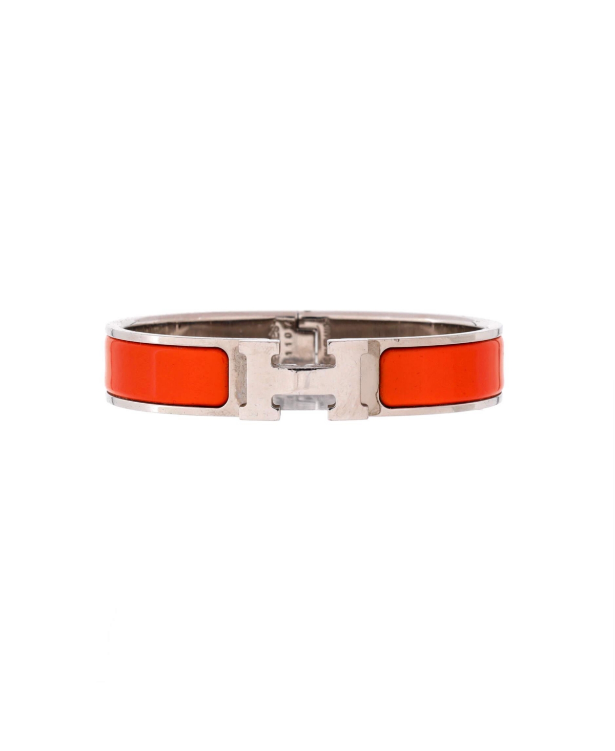 Click here for Pre-Owned HERMES Clic H Bracelet - Enamel prices