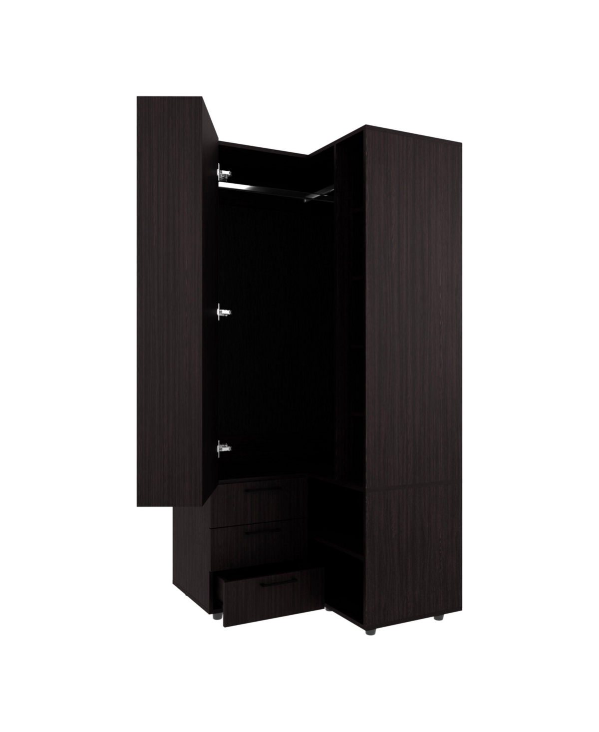 Click here for Fm Furniture Thatcher Armoire- wardrobe  shoe stor... prices