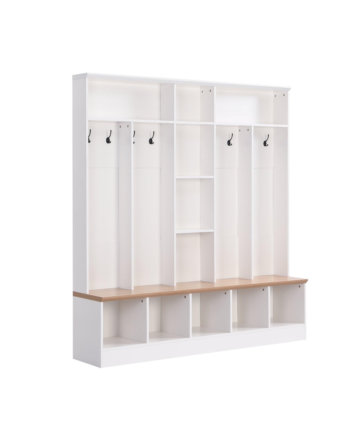 Click here for Clihome Wide Design Hall Tree with Storage Bench w... prices